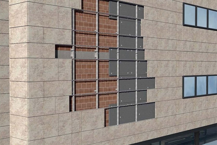 مجری نمای سرامیک خشک + 13 ایده اجرای شیک| نمادیزاین